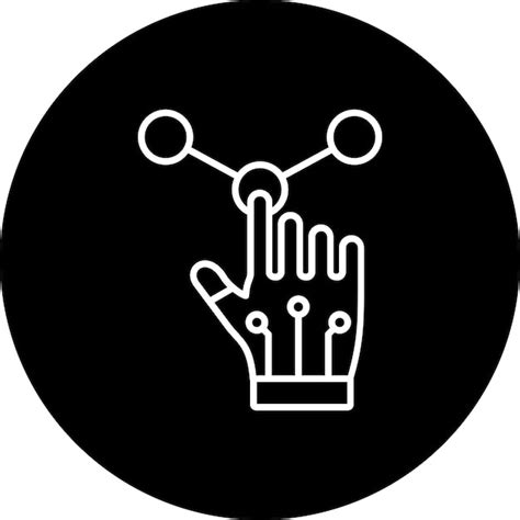 상호작용 아이콘 프리미엄 벡터