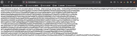 Poison Hackthebox 喵喵喵喵 愚かな人間