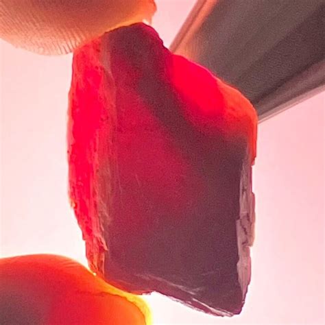 Jual Bahan Batu Ruby 100 Alami Kode Batu C323 Shopee Indonesia