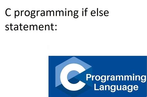 C Programming If Else Statement Boot Poot