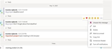 How To Save And Delete Messages In Microsoft Teams TechRepublic