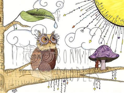 Drip Drop Owl Print Owl Print Sketches Owl