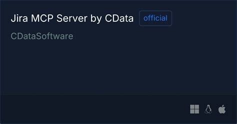 Jira Mcp Server By Cdata Glama