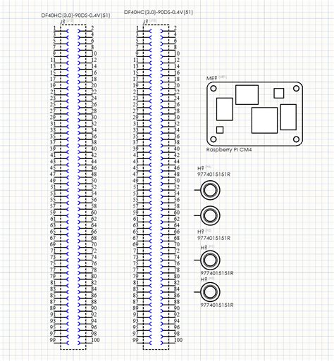 Pcb Design Raspberry Pi Cm4 Carrier Board With Altium Multiple Footprint Electrical