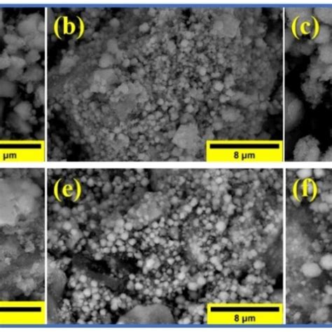 Sem Images Co Ferrite A Mn Ferrite B Co Mn Ferrite C