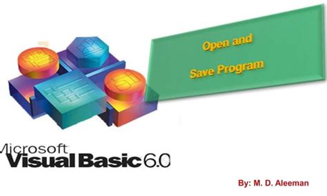 Open Save File Vb6 Program PPT