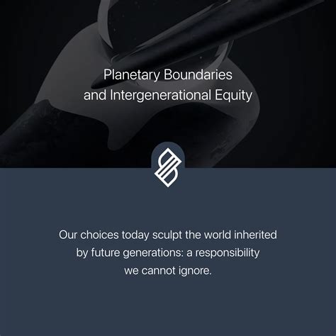 Planetary Boundaries And Intergenerational Equity → Scenario