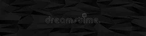 Abstract Geometric Chaos With Dark Triangular Patterns For Modern Design Projects Stock
