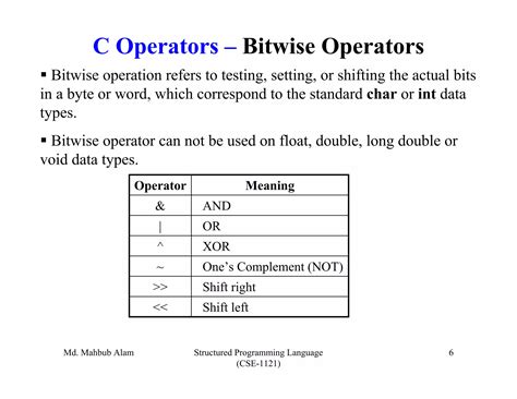 Lecture03c Expressions And Operators Ppt