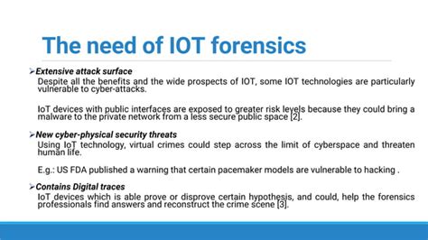 Iot Forensic Challenges Ppt
