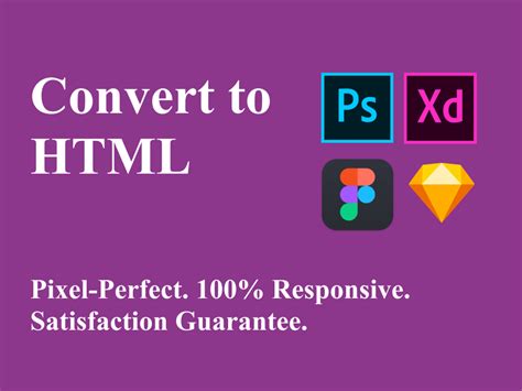 Figma PSD XD Design Converted To A Responsive Pixel Perfect HTML Bootstrap Upwork