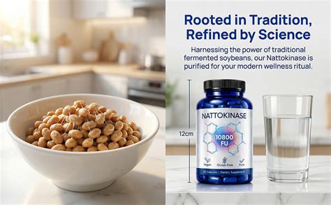 Nattokinase 10800 Fu Enzyme Supplement Ultimate