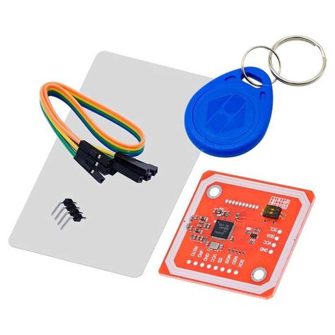 Kit MÓdulo Leitor Rfid 13 56 Mhz Pn532 Nfc CartÃo Chaveiro Rs Robótica
