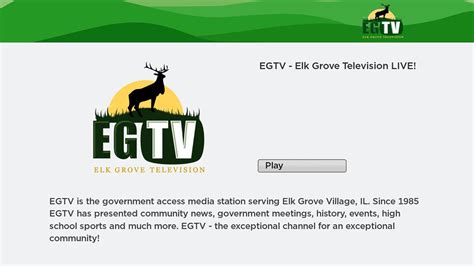 Egtv Elk Grove Television Rk Guide
