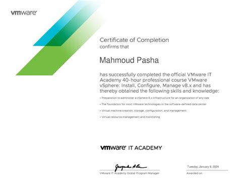 mahmoud taha pasha on linkedin vcp vmware vmwarevsphere vmwarecloud