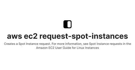 aws ec2 request spot instances fig