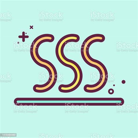 아이콘 열 균형 스포츠웨어 기호에 적합합니다 Mbe 스타일 편집 가능한 간단한 디자인 디자인 템플릿 벡터 간단한 그림 가벼운에