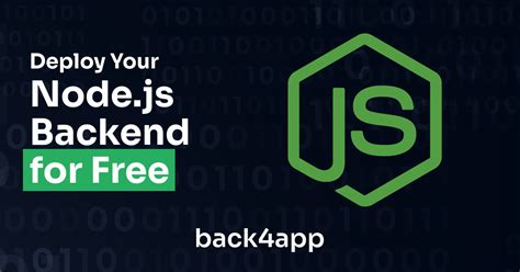 Deploy Your Nodejs Backend For Free Your Applications Backend Simplified
