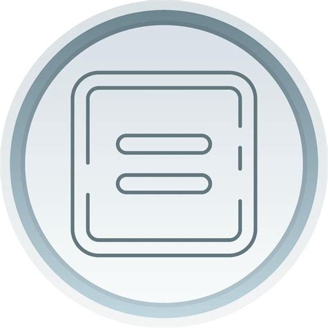 Equal Linear Button Icon 37898524 Vector Art At Vecteezy