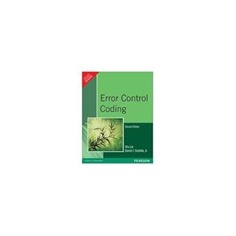 Amazon In Buy Error Control Coding Book Online At Low Prices In India