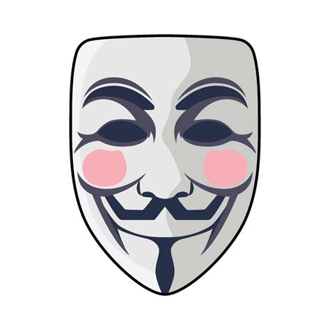 Anonymous Mask Illustration 56706590 Vector Art At Vecteezy