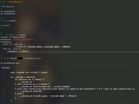 Got Error With Elvish Shell On Windows Version · Issue 254