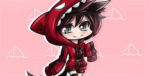 Rwby Chibi Ruby Shark Hoodie~ Album On Imgur
