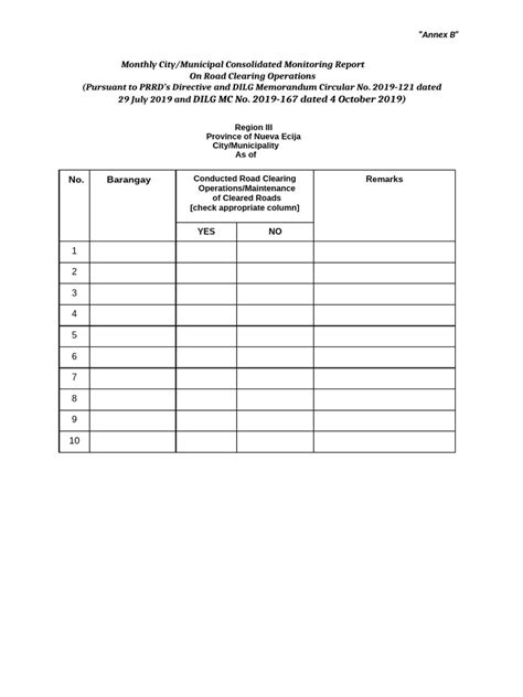 2 Annex B Old Template Pdf