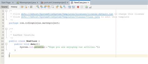 Maven NetBeans Naukri Code 360