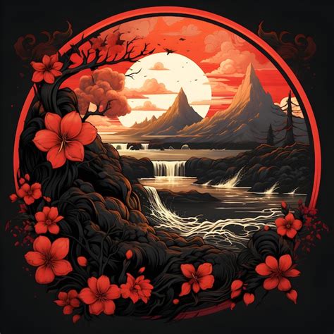 Premium Ai Image A Crest Design Combining