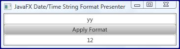 Inspired By Actual Events JavaFX Based SimpleDateFormat Demonstrator