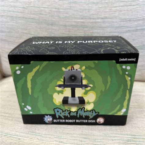 Rick And Morty Butter Robot Butter Dish Exclusive 6 Figure Adult Swim