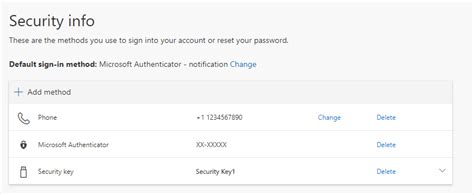 setting up multi factor authentication using a fido2 security key