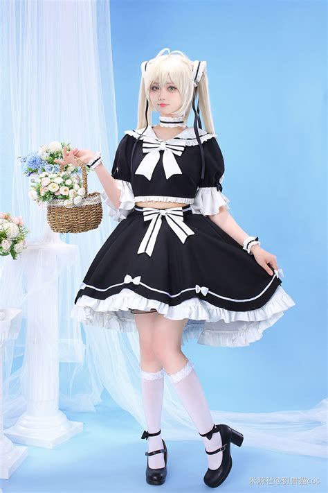 穹妹 洋装cos 社区大别野 米游社