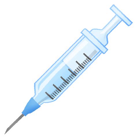 注射器の無料イラスト フリーイラスト素材集 ジャパクリップ