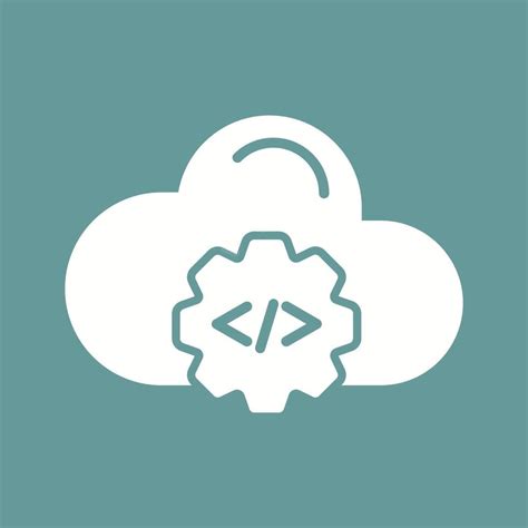 Cloud Coding Vector Icon 41361350 Vector Art At Vecteezy