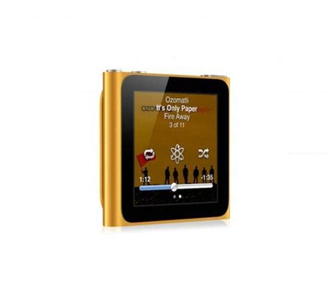 The New Ipod Nano With Multi Touch Latest Technology Products