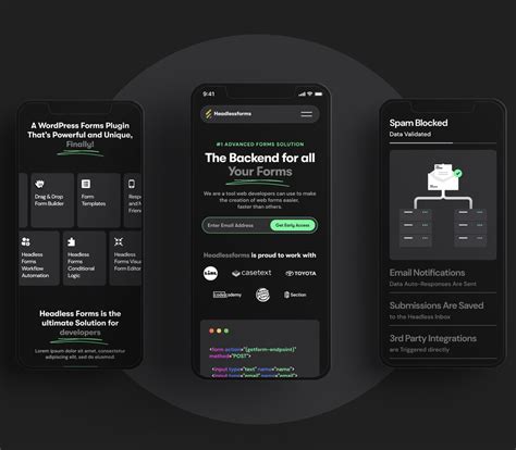 Headlessforms UI UX Design On Behance