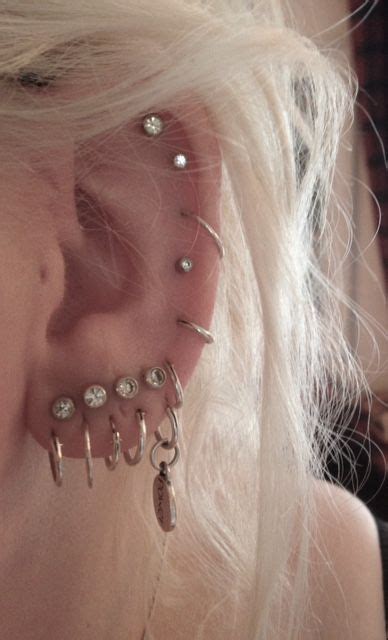 Jennys Ear Piercings Cool Ear Piercings Pretty Ear Piercings Earings Piercings