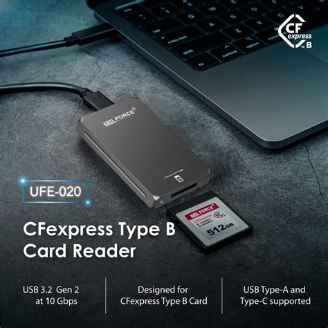 Card Reader For CFexpress Type B Cards USB C 3 2 Gen 2 Factory Manufacturers Suppliers China