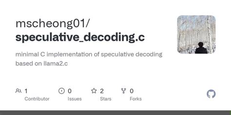 speculative decoding of llama2 models in pure c r programming