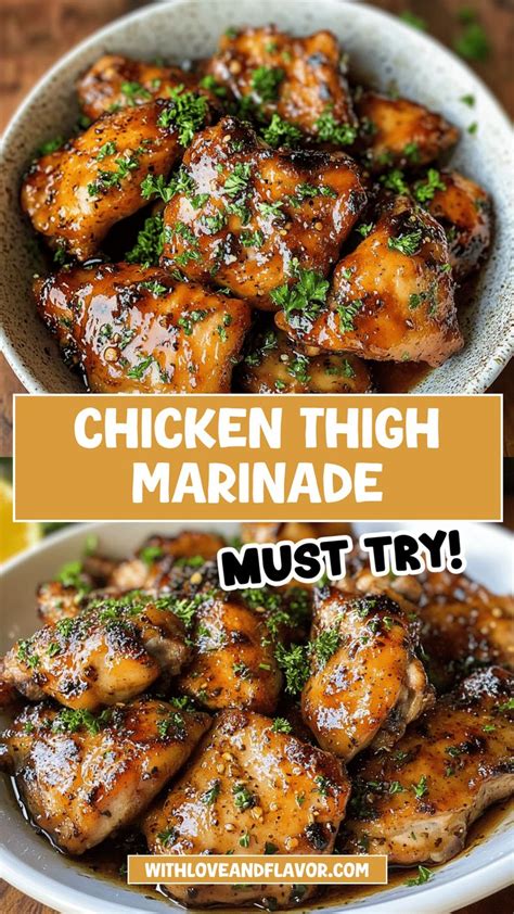 Flavorful Chicken Thigh Marinade Recipe For Juicy Grilling