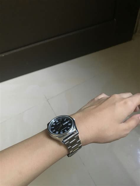 Casio Mtp V006d 2b Silver Stainless Watch For Men Watch