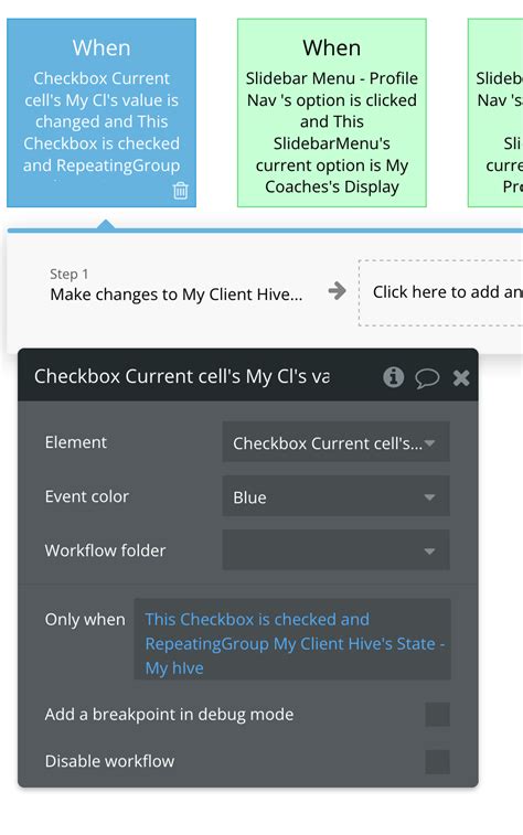 Using The Built In Checkbox Feature In A Rg App Organization Bubble Forum