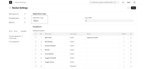 I Want To Add Home Logo Inside Application Navbar Customize Erpnext