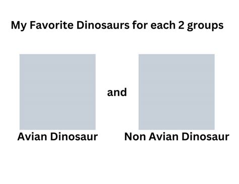 My Favorite Dinosaurs For Each 2 Groups Meme By Evanklein1 On Deviantart
