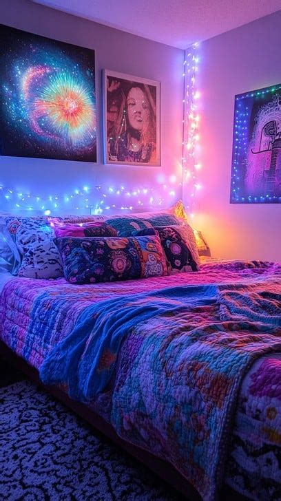 Free Cozy Lighted Bedroom Image Download At Stockcake
