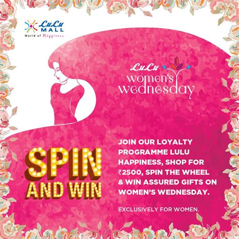 Join Our Loyalty Programme Lulu Happiness Shop For Rs 2500 Spin The
