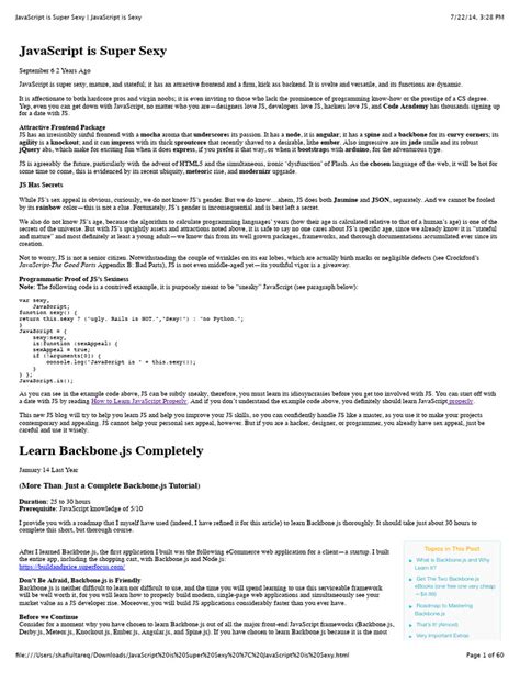 javascript is super sexy javascript is sexy pdf java script