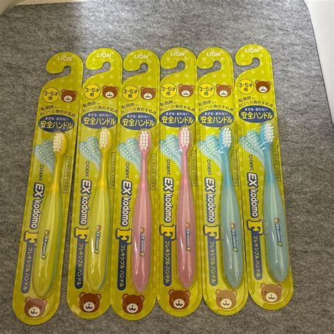 Lion Ex Kodomo F 歯ブラシ 3 5歳用6本セット メルカリ